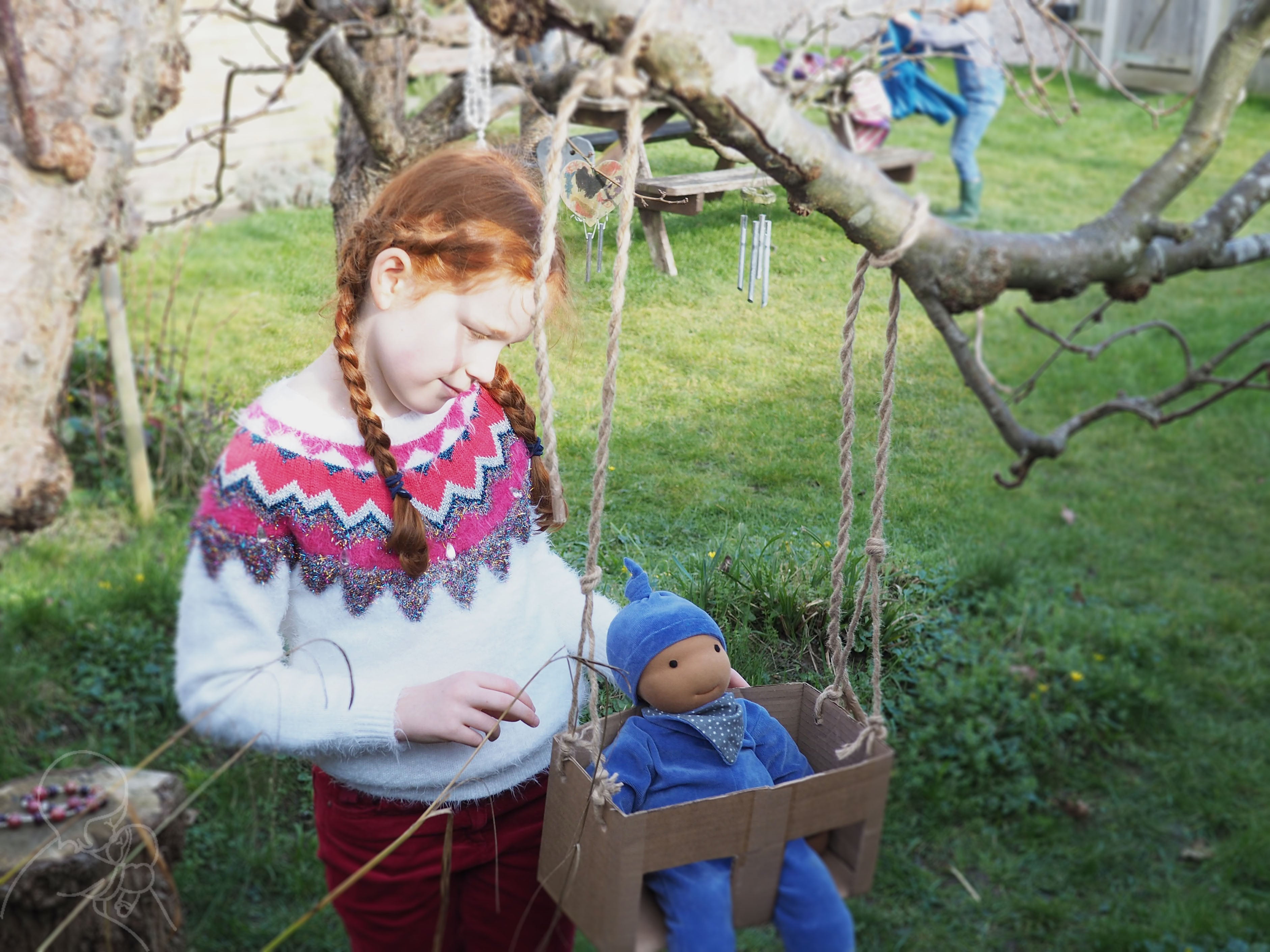 Engaging in doll play : make a swing for your doll – Polly had a Dolly