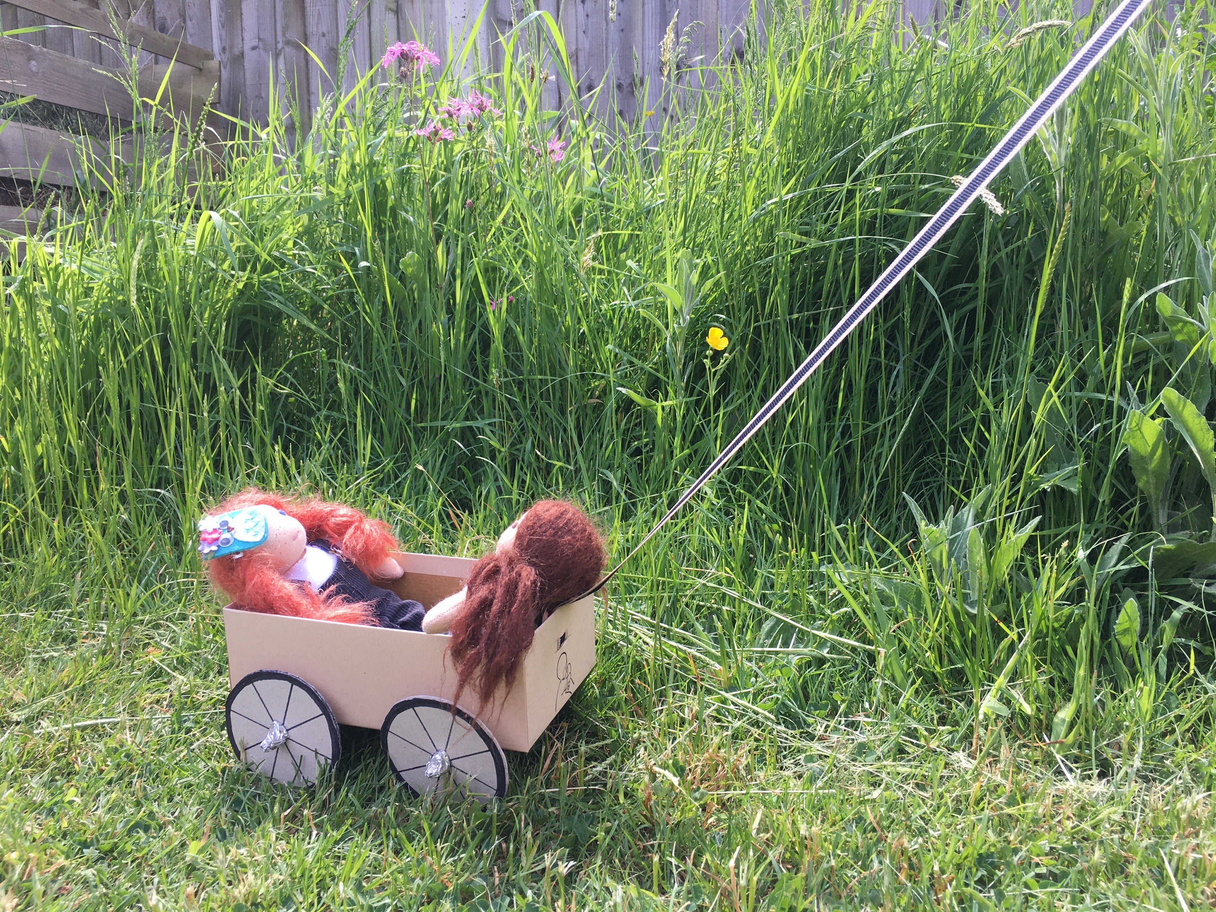 Engaging in doll play : making a simple cart – Polly had a Dolly