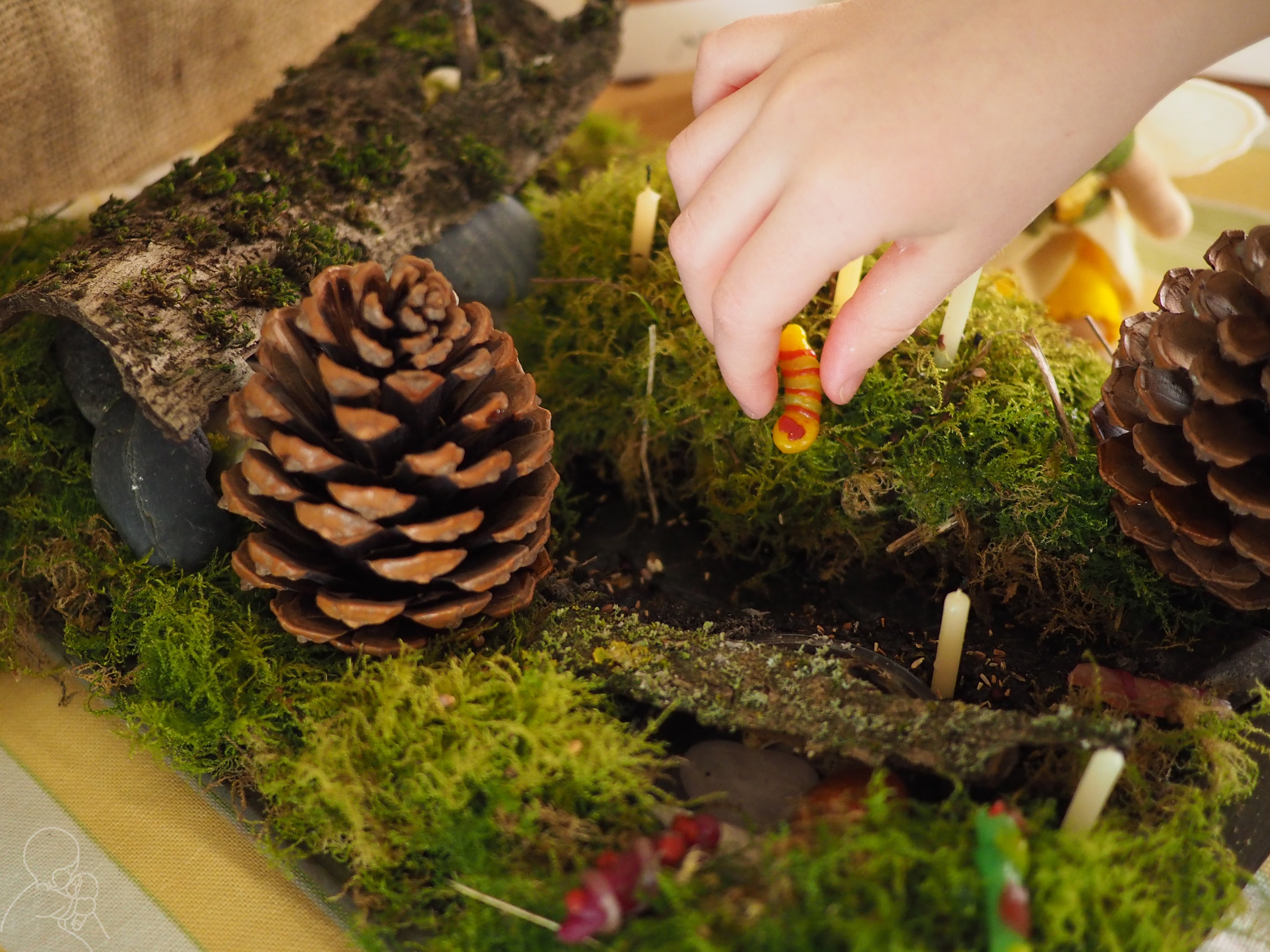 Marking the seasons : an Easter garden – Polly had a Dolly